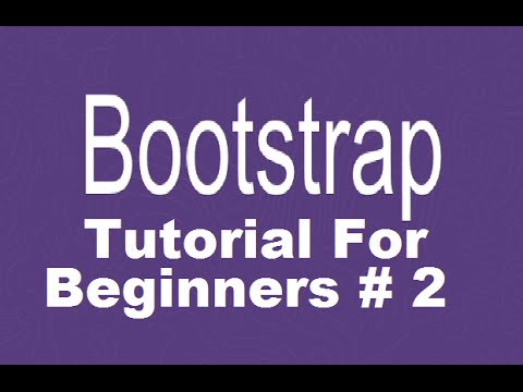 Bootstrap Tutorial For Beginners 2 # Bootstrap Grid System , container vs container-fluid