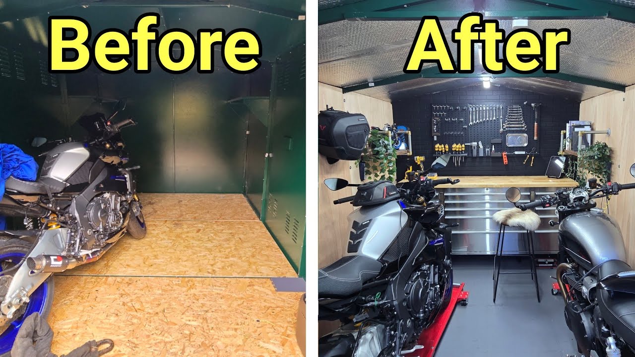 Asgard motorcycle shed review | Secure metal storage tested
