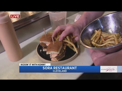 Sushi anyone? Kenny samples Sora Restaurant