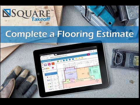 Flooring Takeoff and Estimate How To Video