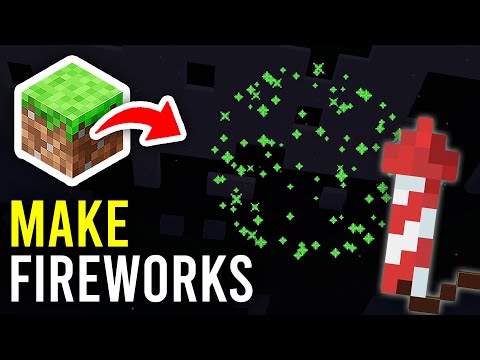 How To Make Fireworks In Minecraft - Full Guide