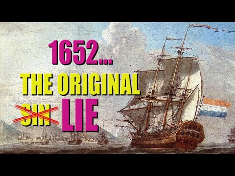 Who committed the original sin in South Africa? What happened before 1652?