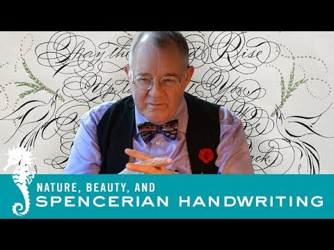 Nature, Beauty, and Spencerian Handwriting | Michael Sull | The Paper Seahorse