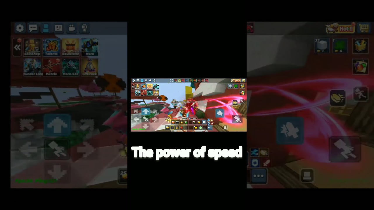 The power of speed #blockmango #shorts