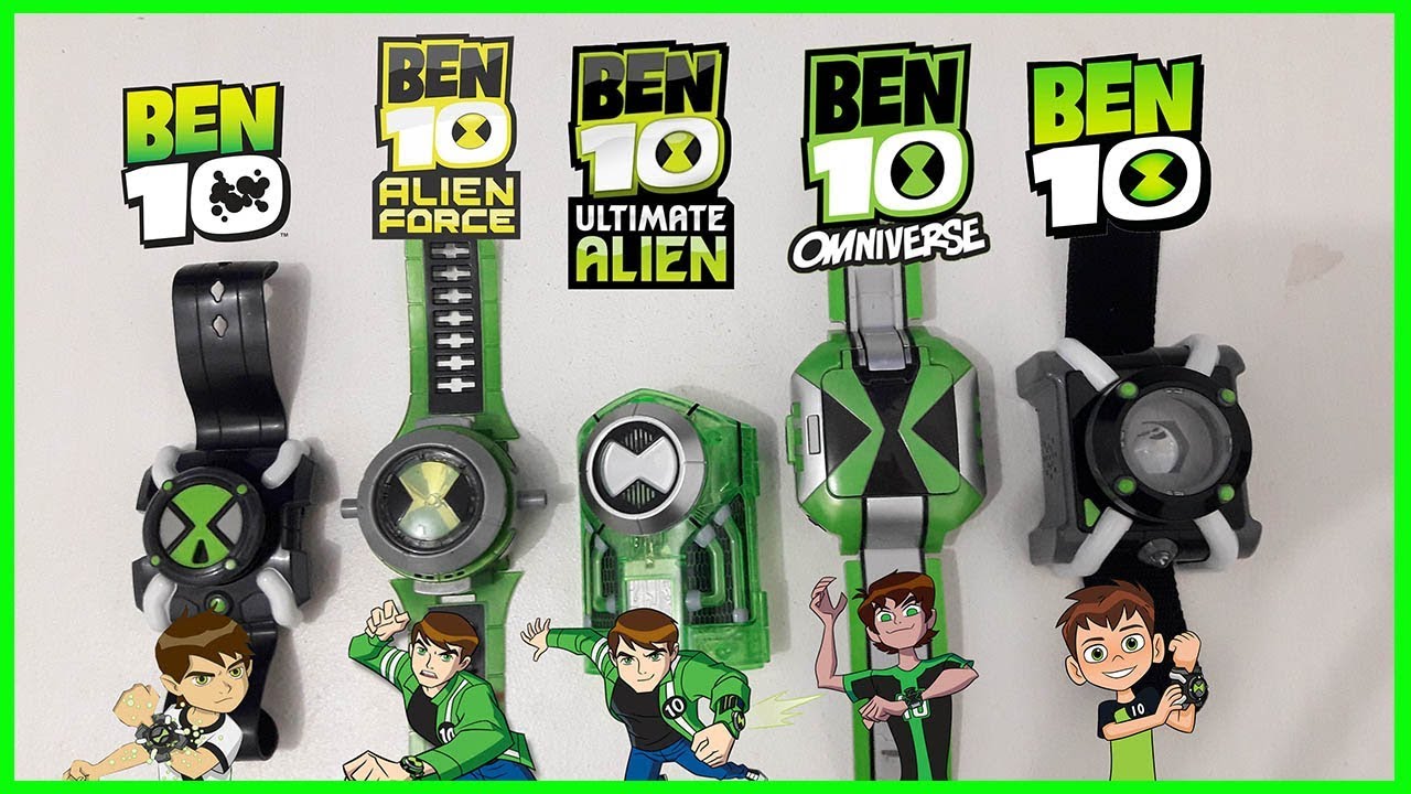 EVOLUÇÃO DO OMNITRIX - BEN 10