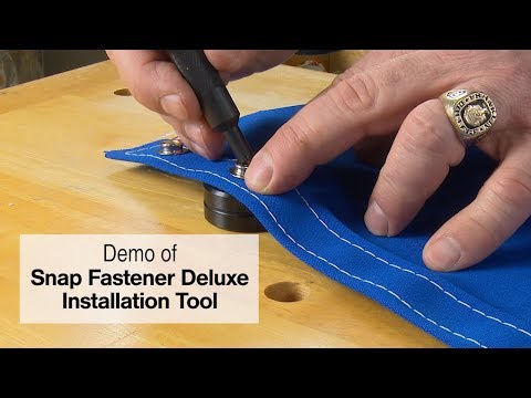 Sailrite® Snap Fastener Deluxe Installation Tool - Sailrite