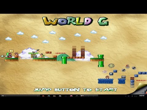 Mario Forever Remake v3.7 By Mariovariable3410 - The Letter Worlds By Mariovariable3410: World G