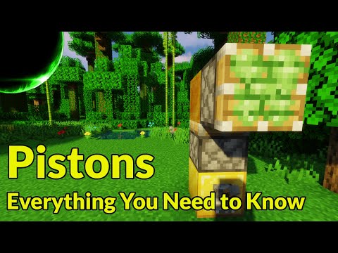 Pistons: Everything You Need to Know (Java 1.21.6 & Down) | Minecraft Redstone Engineering Tutorial