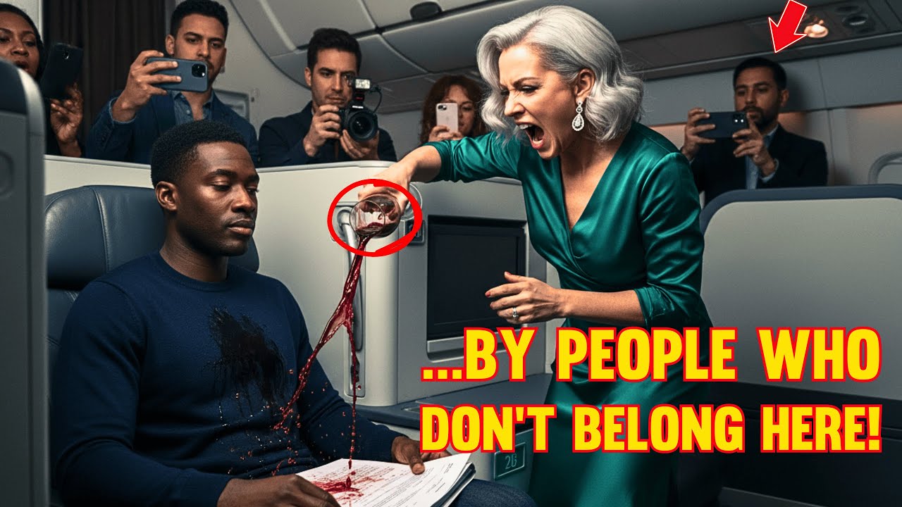 White Passenger Spills Wine on Black Lawyer Christmas Eve — Court Order ...