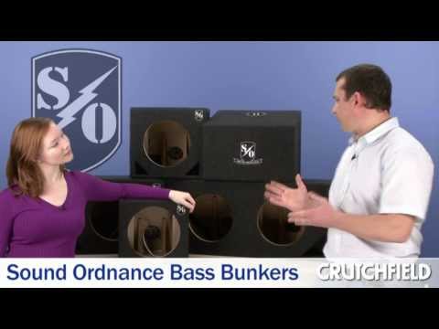 Sound Ordnance Subwoofer Enclosures aka Bass Bunkers | Crutchfield Video