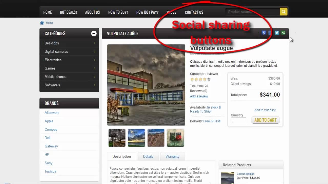 Drupal Ecommerce Theme