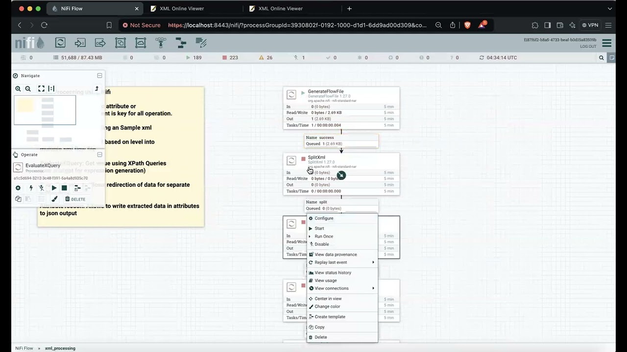 XML Processing Using Apache NiFi - Step-by-Step Tutorial