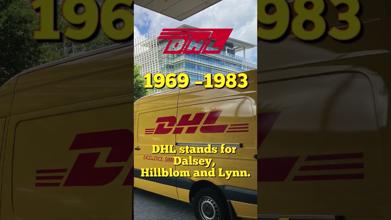 Did You Know? The Fascinating Story Behind the DHL Logo | Dalsey, Hillblom and Lynn 🔍
