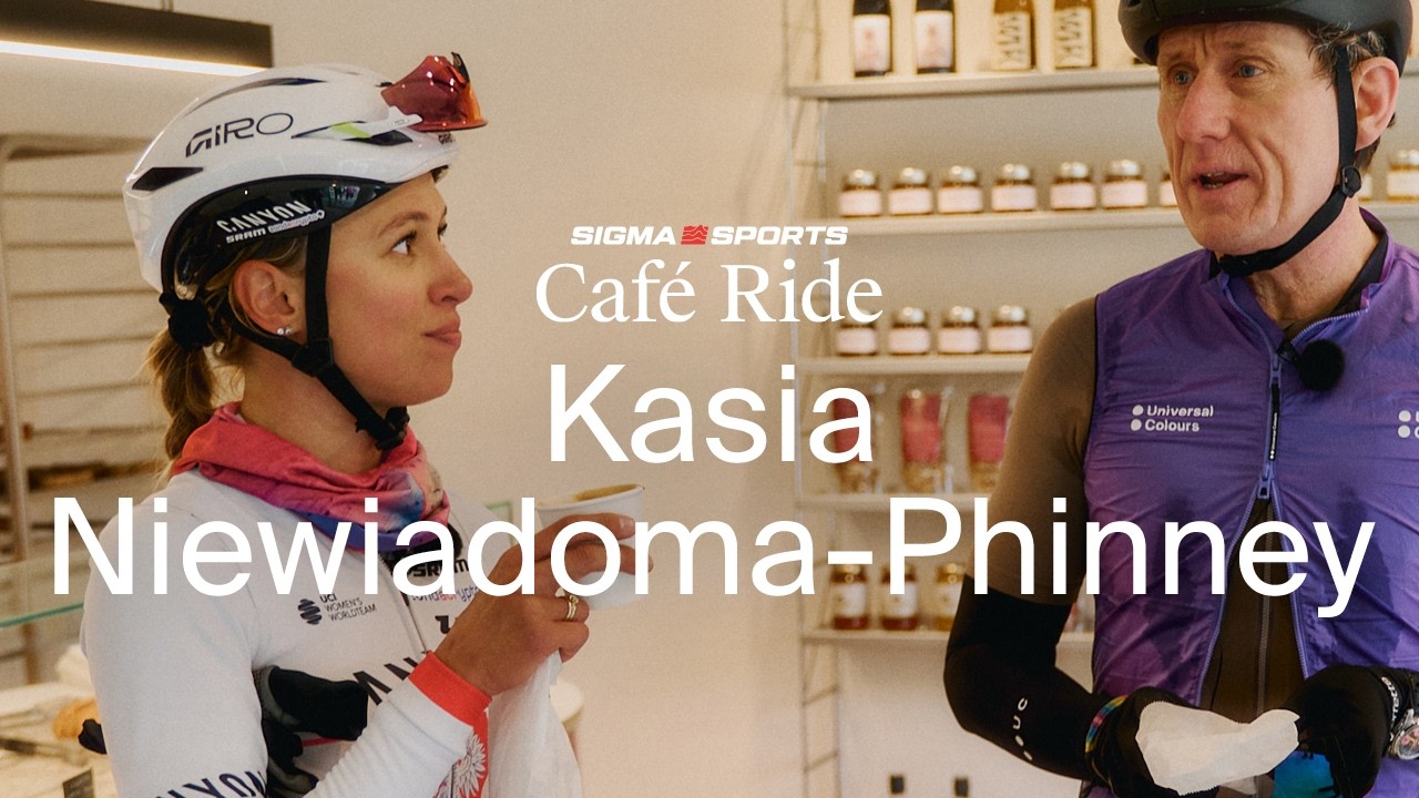 The Sigma Sports Cafe Ride - Kasia Niewiadoma-Phinney
