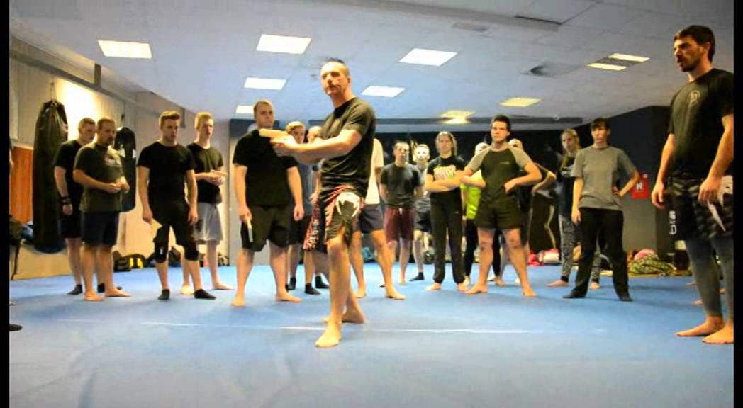 Krav Maga Academy Slovenia - Defence when aggressor grabs your gun