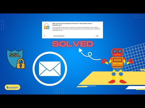 How To Fix the "Unable to verify the identity of the server" Error in Apple Mail 2022