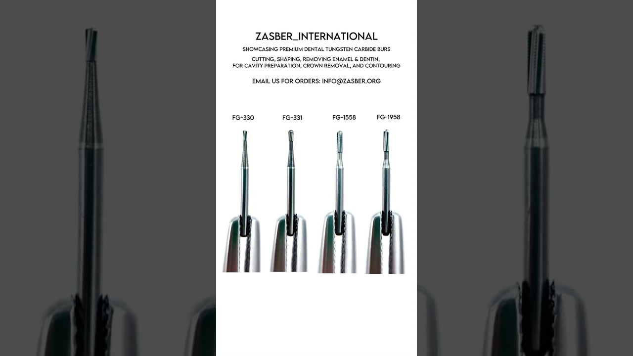 Best Tungsten Carbide Burs FG Series | FG-330, FG-331, FG-1558, FG-1958 for Dental Professionals