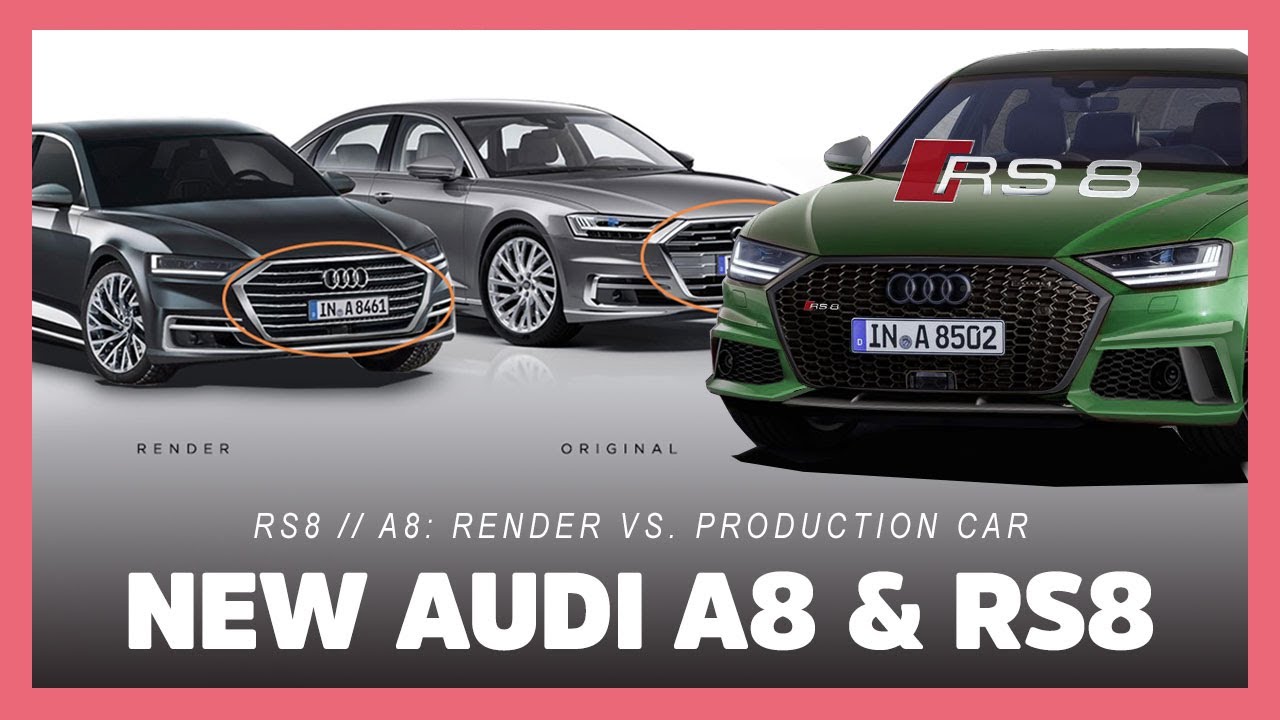 2020 Audi RS8 and 2019 S8 Sedans Rendered: Which Is Better? - autoevolution