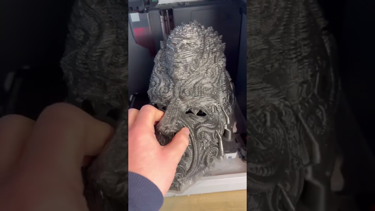 It was going to be so amazing 😭😭😭 #3dprinting #3dprint #fail