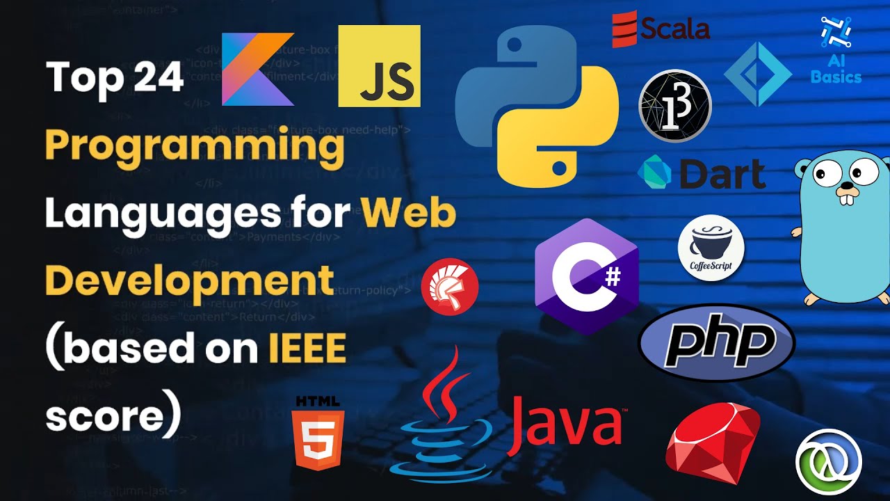 Top Programming Languages For Web Development (Based On IEEE Score)