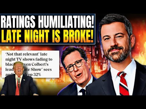 Late Night TV DOOMED: Networks Can't AFFORD Colbert, Kimmel and Fallon with TERRIBLE Ratings?!