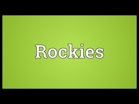 Rockies Meaning
