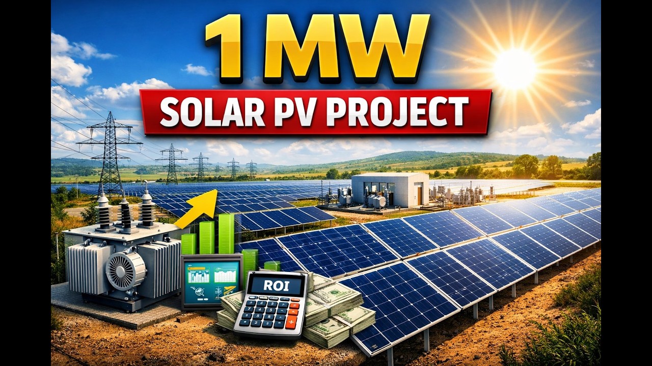 How to Design a 1MW Solar Power Plant