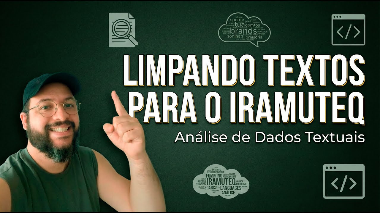 Limpando textos para análise | Iramuteq Corpus Builder
