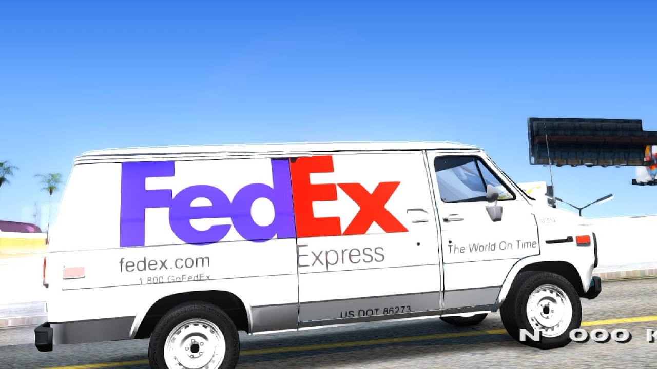 GMC G-1500 FedEx Cargo Van - GTA: SA