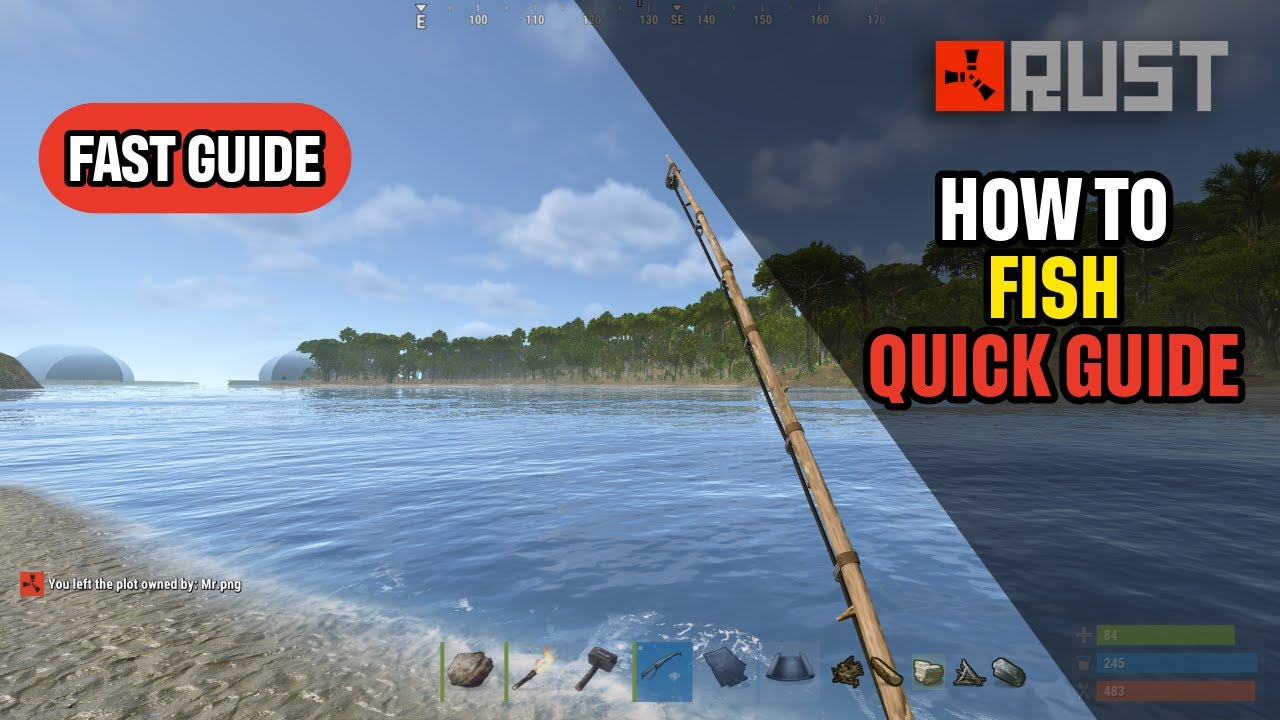 How to Fish in Rust Quick Guide