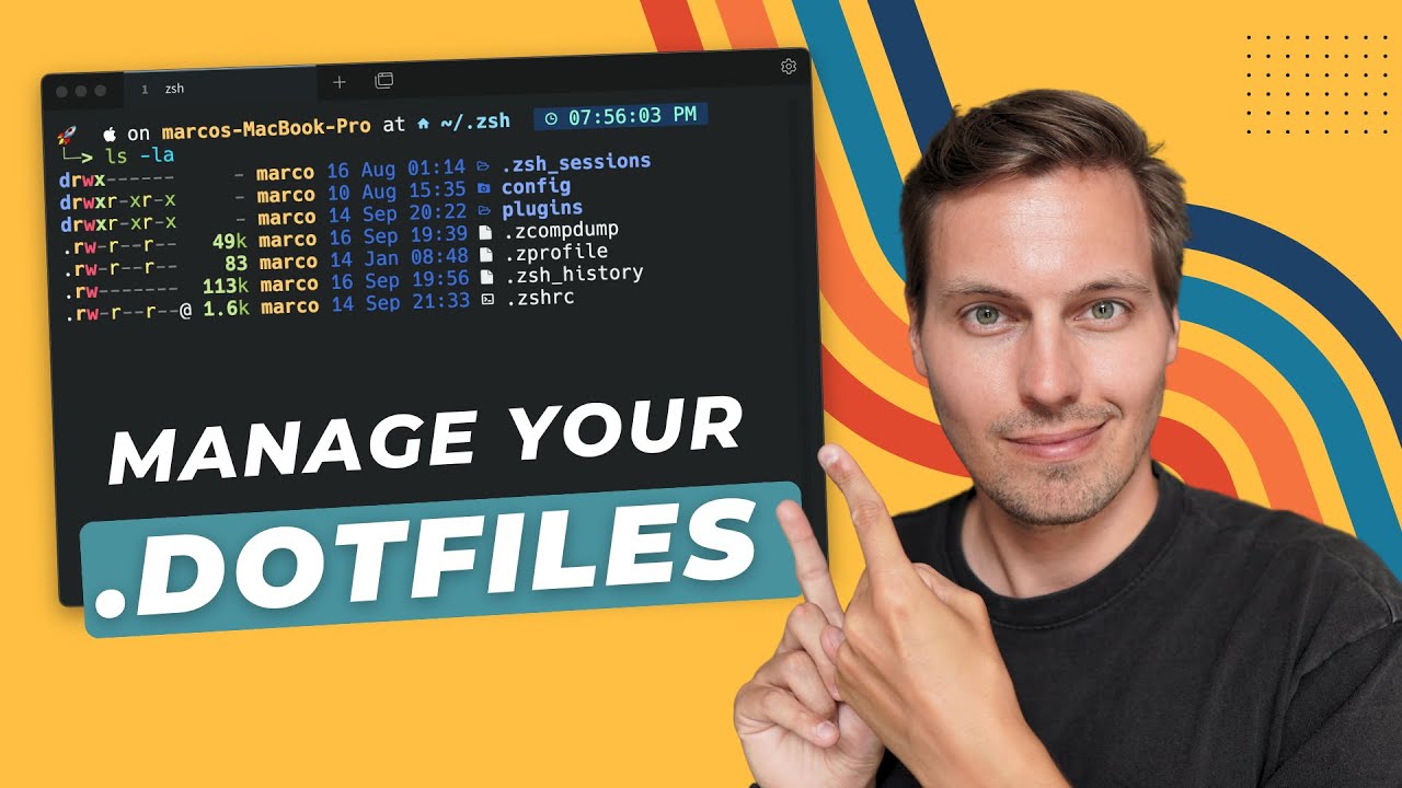 YADM | dotfile Manager | easy setup with git