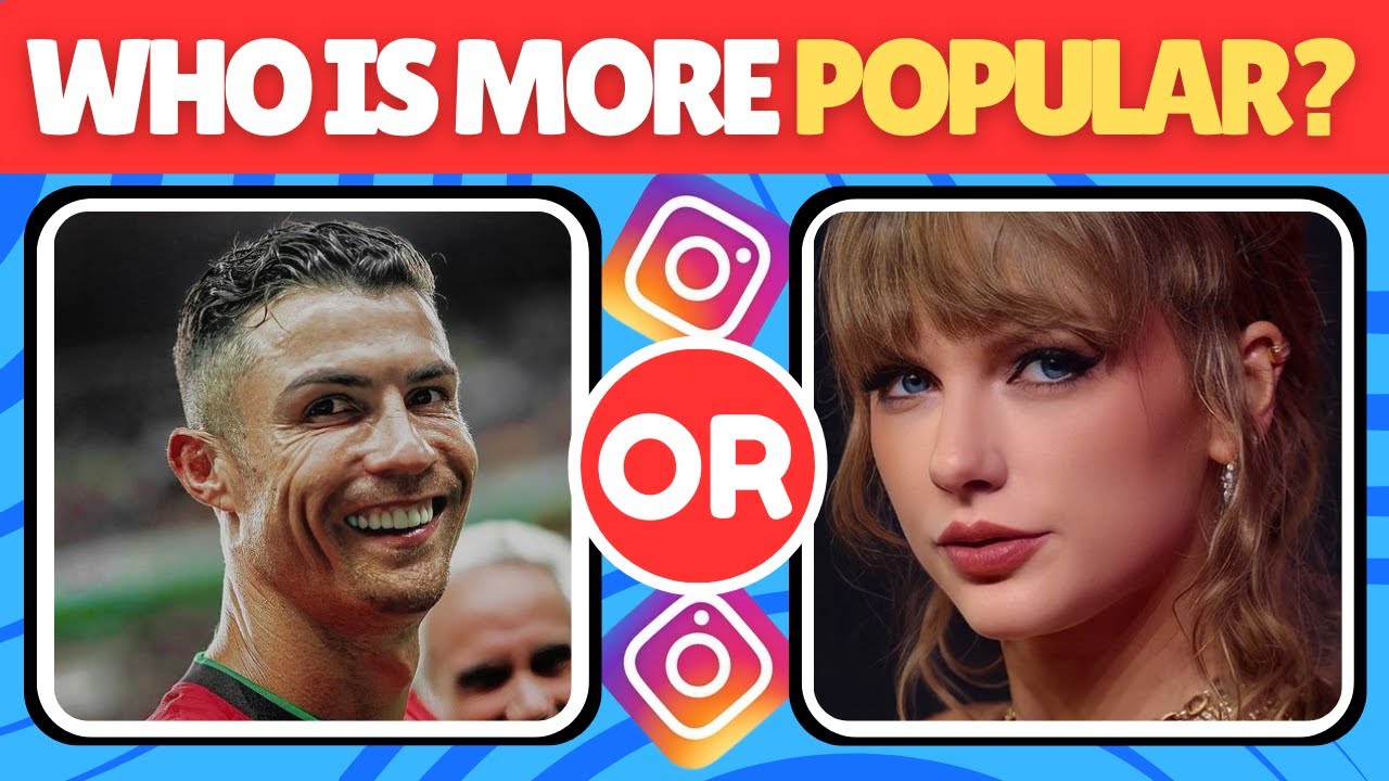 Who has more Instagram Follower? | HIGHER or LOWER | Celebrity Quiz 2024