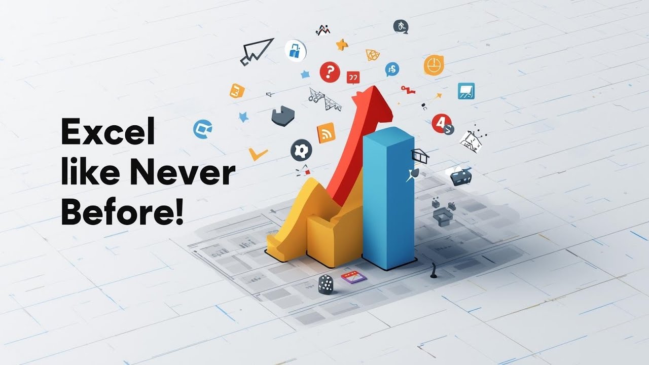 How to use Shapes, icons and 3D models in excel?