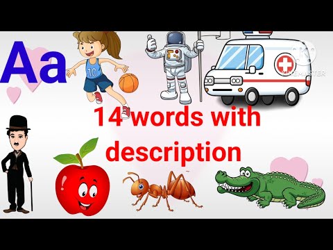 words starts with Aa, learn words starting with Aa,words starting with letter Aa