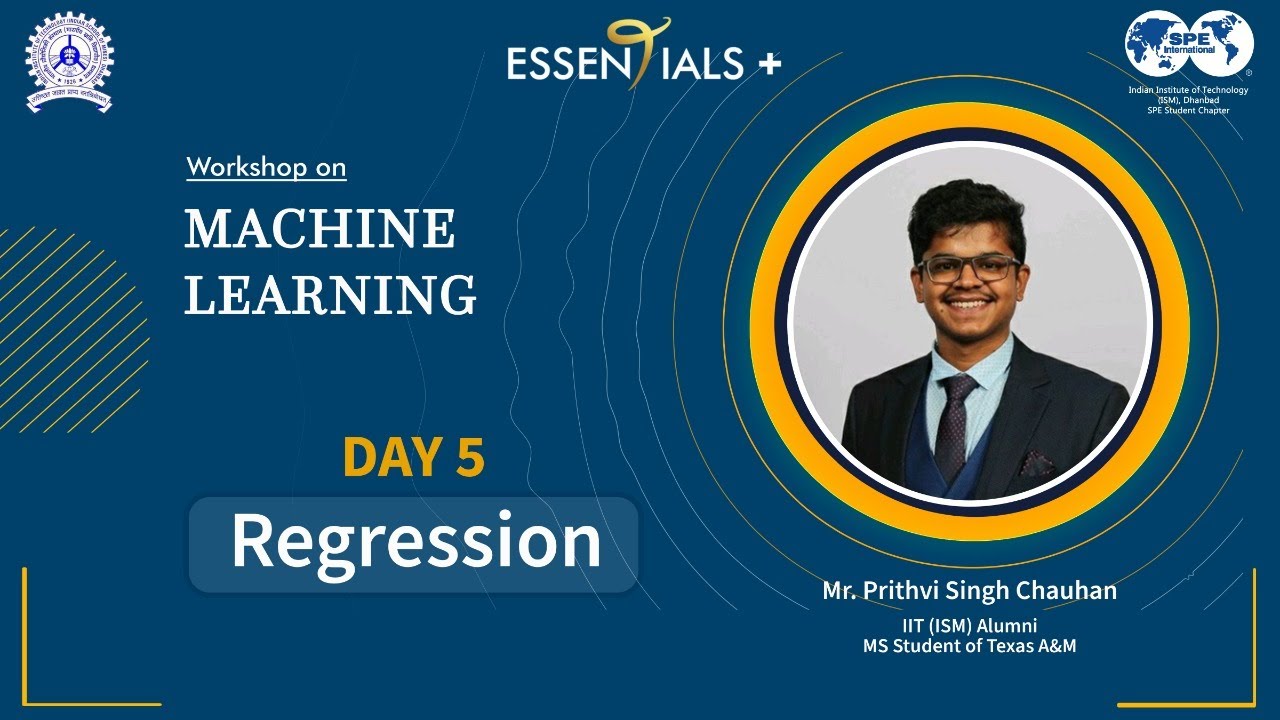 Day-5: Machine Learning Workshop || Regression