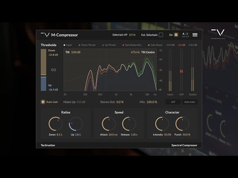 Techivation Releases M-Compressor: Spectral Downward and Upward Compressor - Gearspace