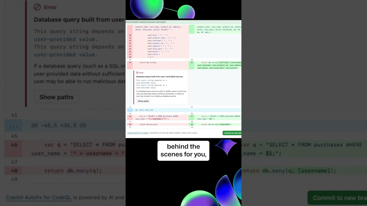 Secure your public GitHub projects for free with Copilot security features