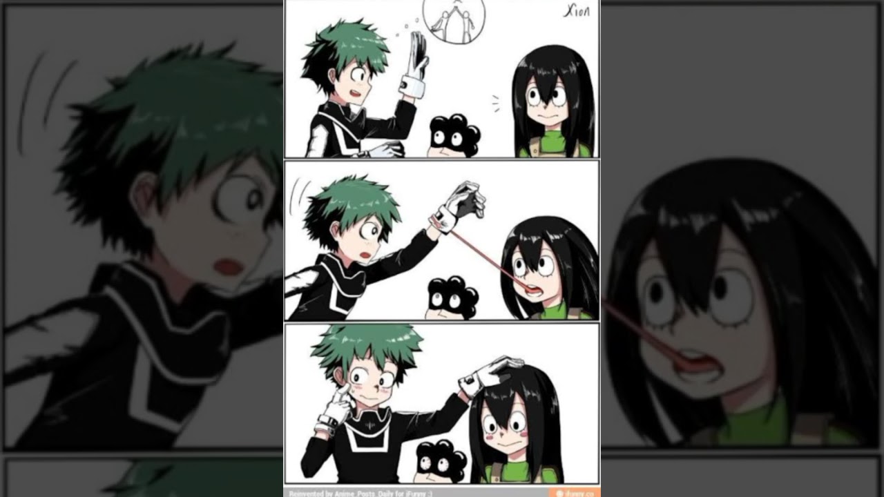 tsuyu x deku edit /ĄshDøńøPrîmę-Kûń