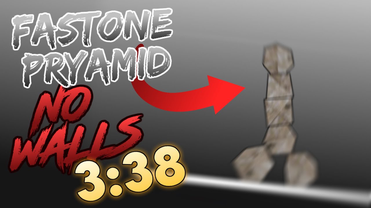 Fastone Pyramid No Wall in 3:38.533 (WR)