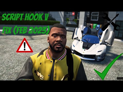 HOW TO FIX NEW SCRIPT HOOK V UPDATE FROM CRASHING/LOADING GTA V (FEBRUARY 2023)