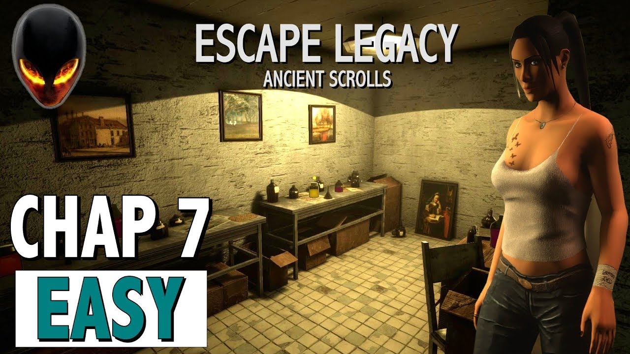 Escape Legacy: Ancient Scrolls Chapter 7 EASY [FR]