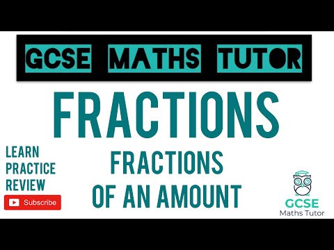 Fractions of an Amount Video Lecture - Mathematics for Grade 10
