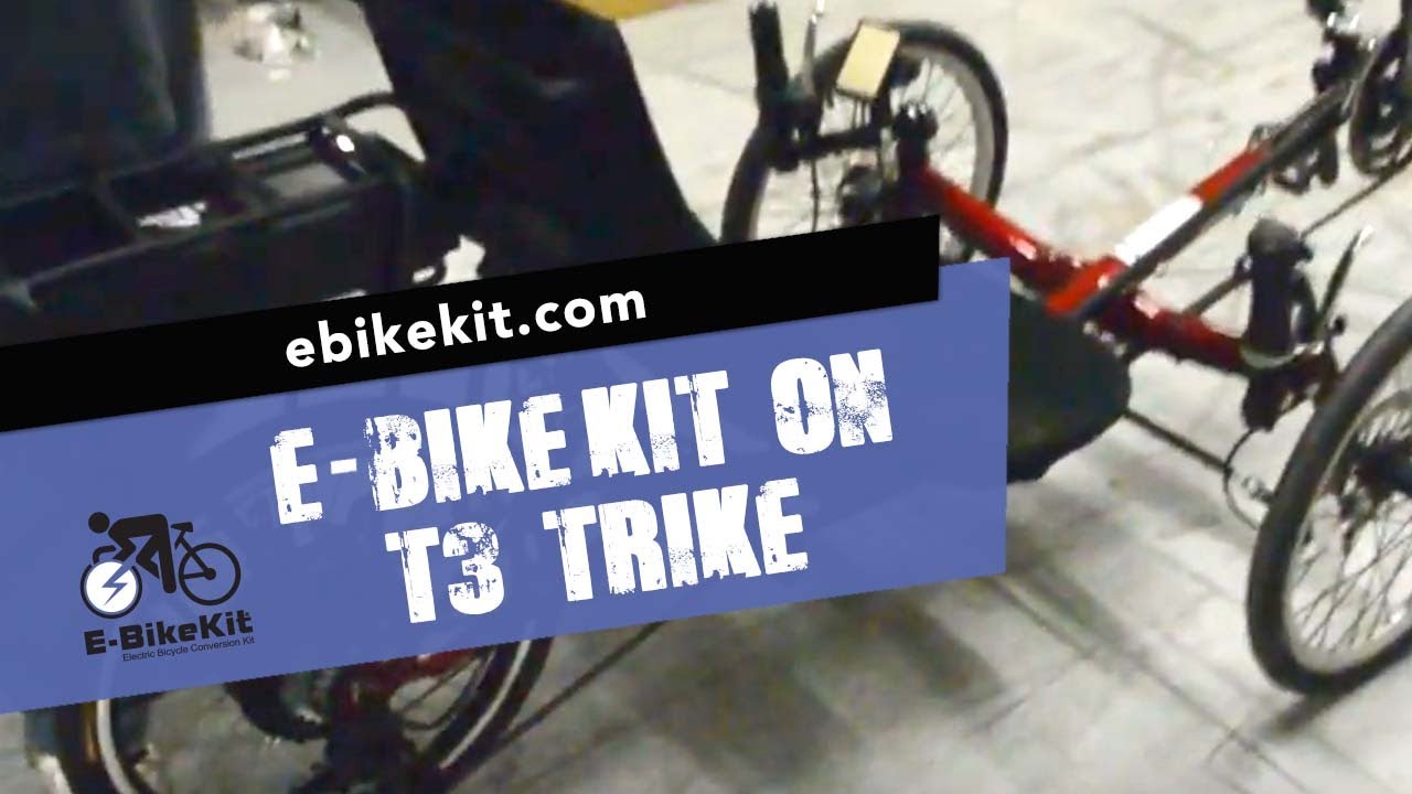 E-BikeKit | Converting a Sunseeker T3 with 500w Geared Performance e-BikeKit.