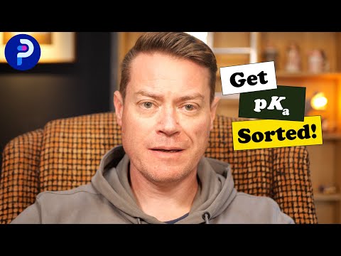 What does pKa mean?