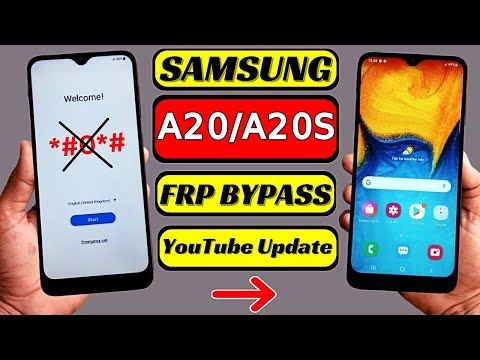 Samsung Galaxy A20/A20S FRP Bypass Without PC | Fix YouTube Update | Google Account Unlock 2024