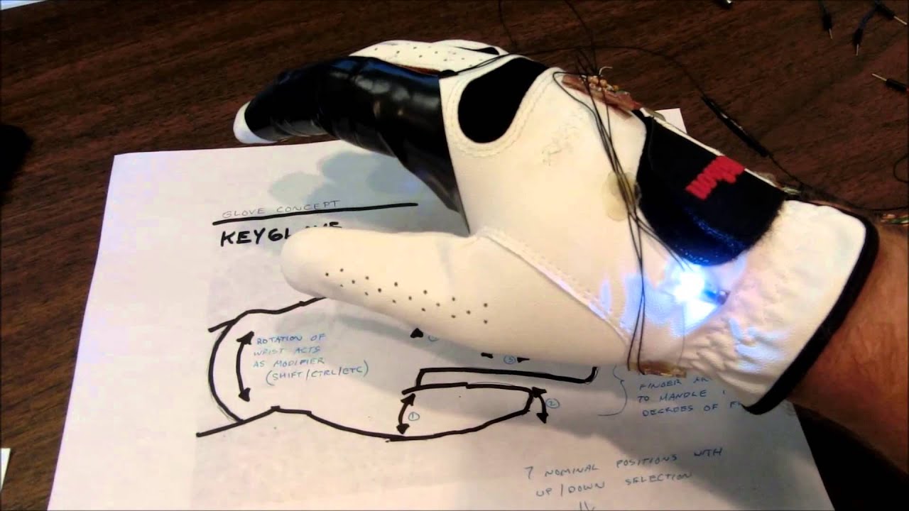 Hack-A-Day Prize Keyglove Submission