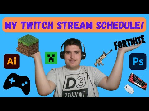 Twitch Stream Schedule 2023