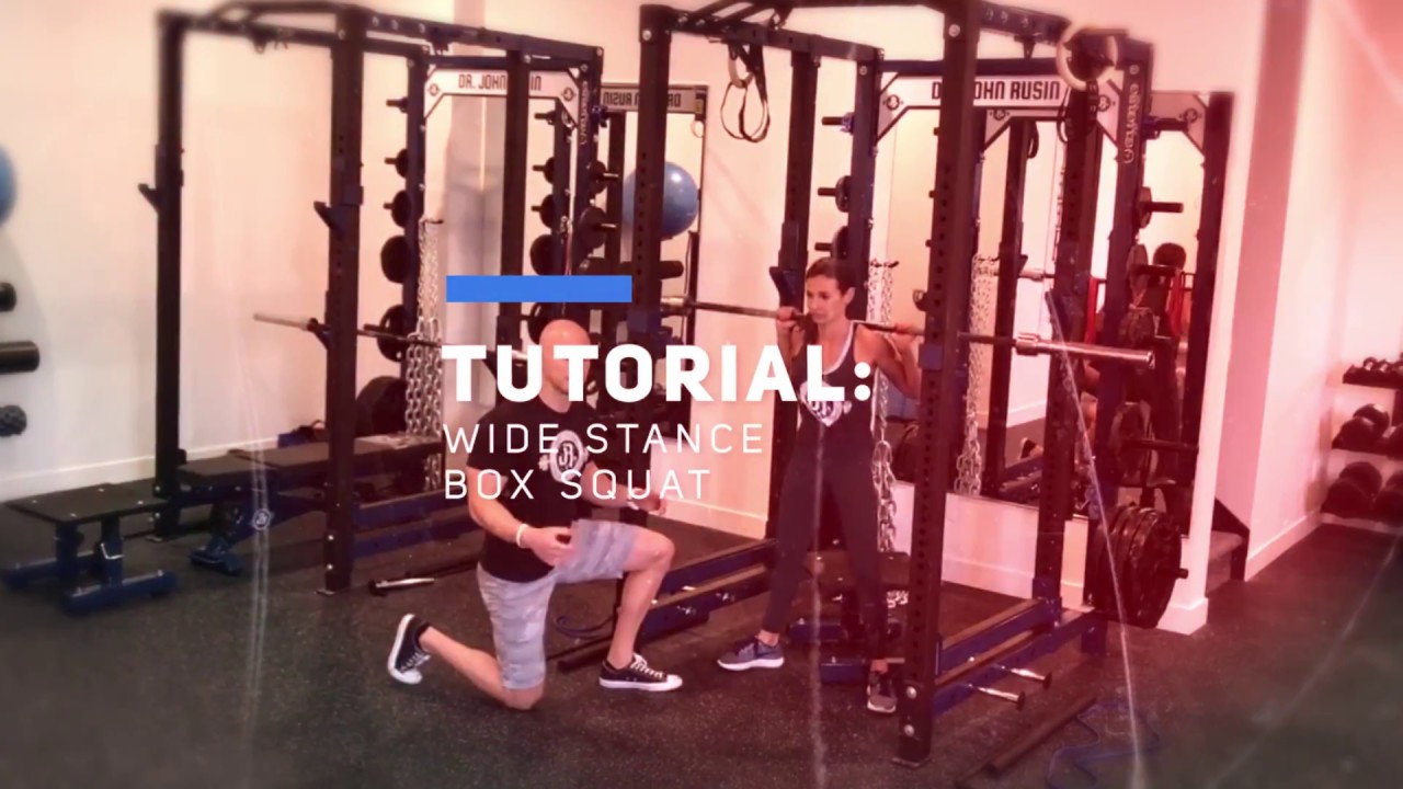 Wide Stance Box Squat Tutorial