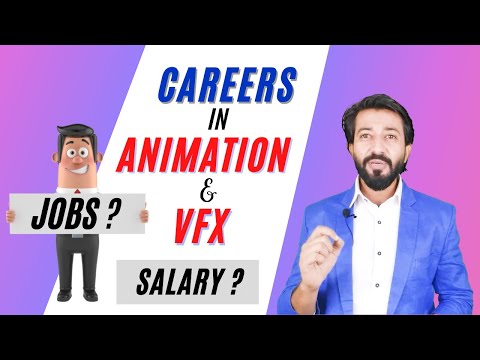 Career Options in Animation and VFX | Job Roles | Salary
