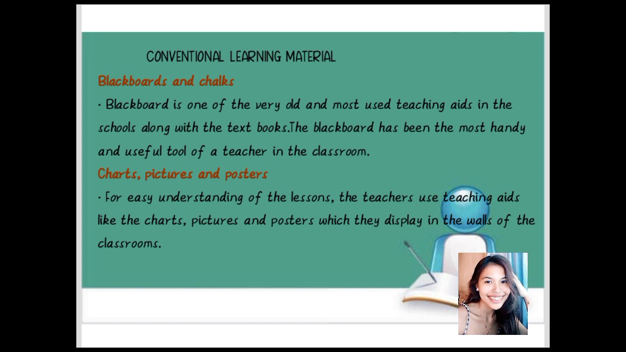 ICT CONVENTIONAL LEARNING MATERIALS